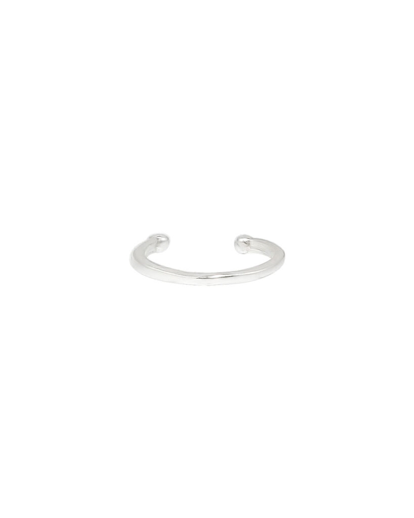 Thin Ear Cuff in 925 Sterling Silver | No Piercing